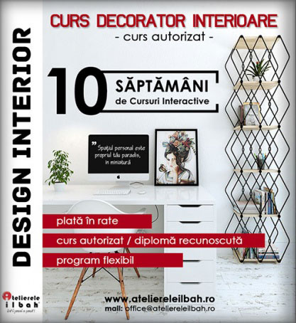 Curs Design Interior | Express | Online LIVE | - Inscrie-te acum!
